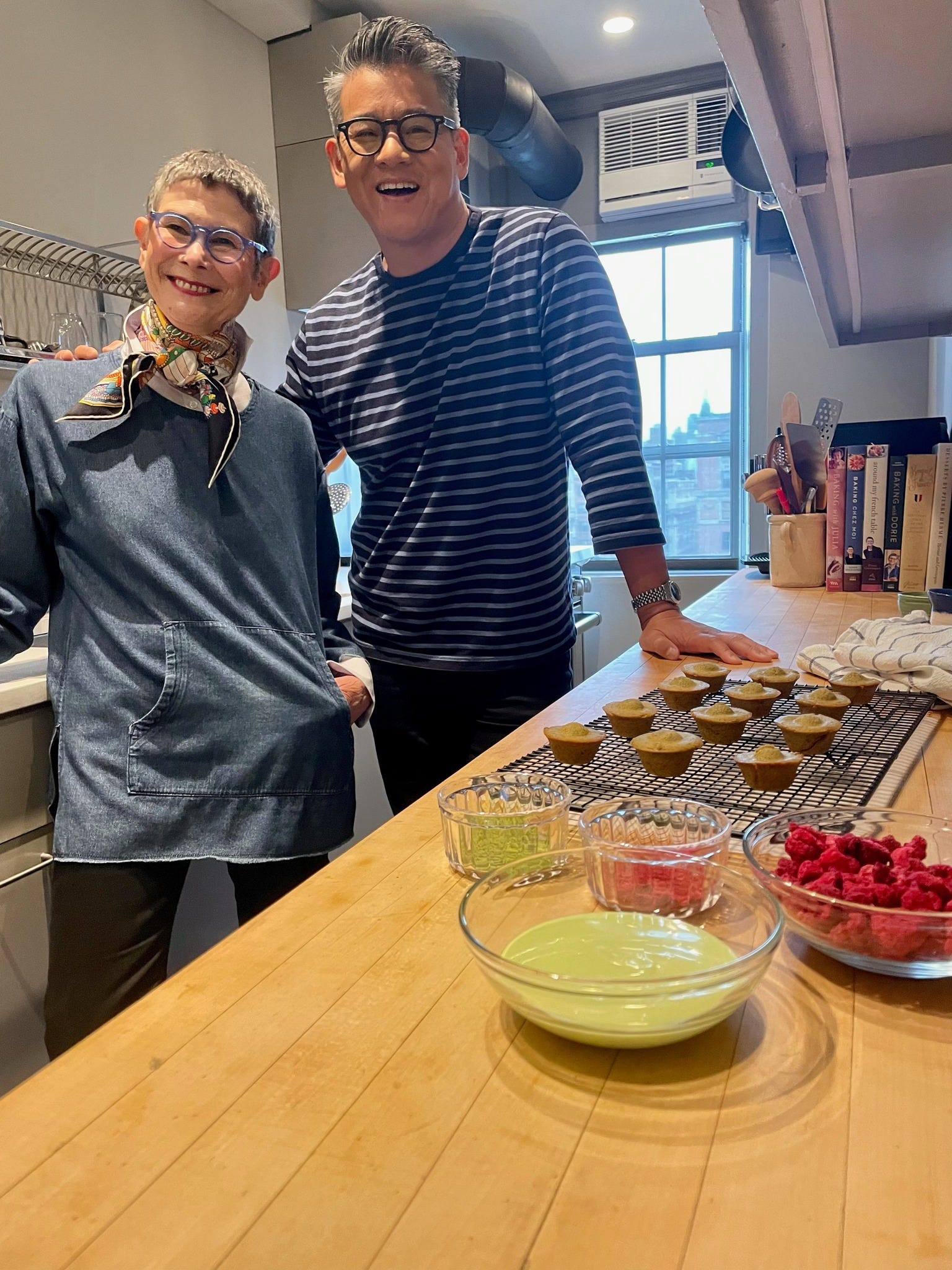 A friendship born in the kitchen: baking with fashion designer Peter Som