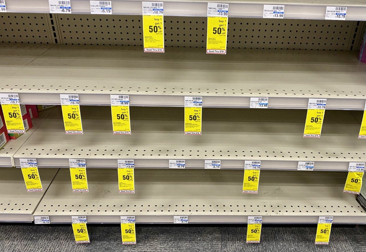 Inflation and Bare Shelves: Biden's Winter of Discontent II