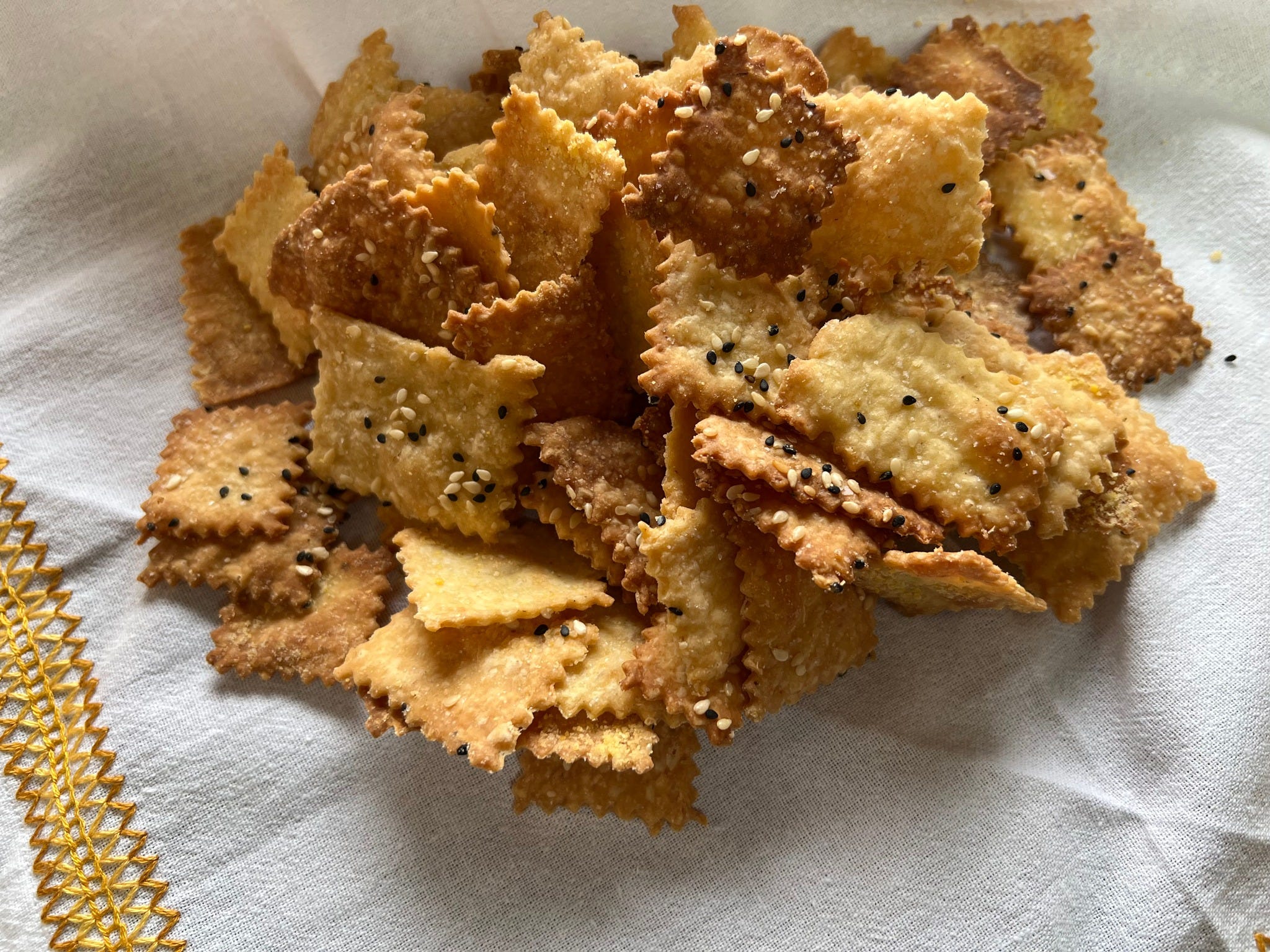 How I fell in love with crick cracks - by Dorie Greenspan