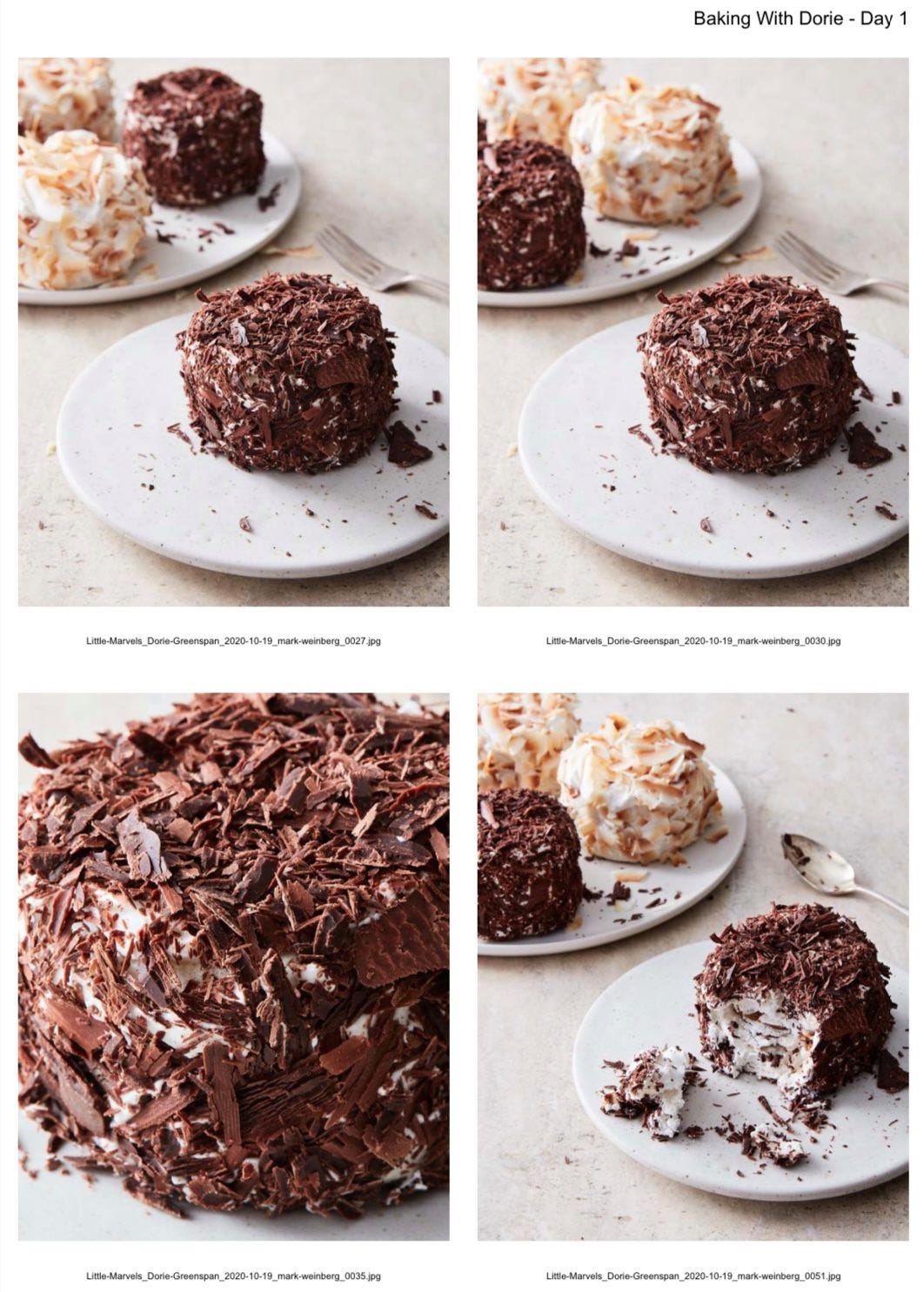 Making a cookbook: Food photography - by Dorie Greenspan