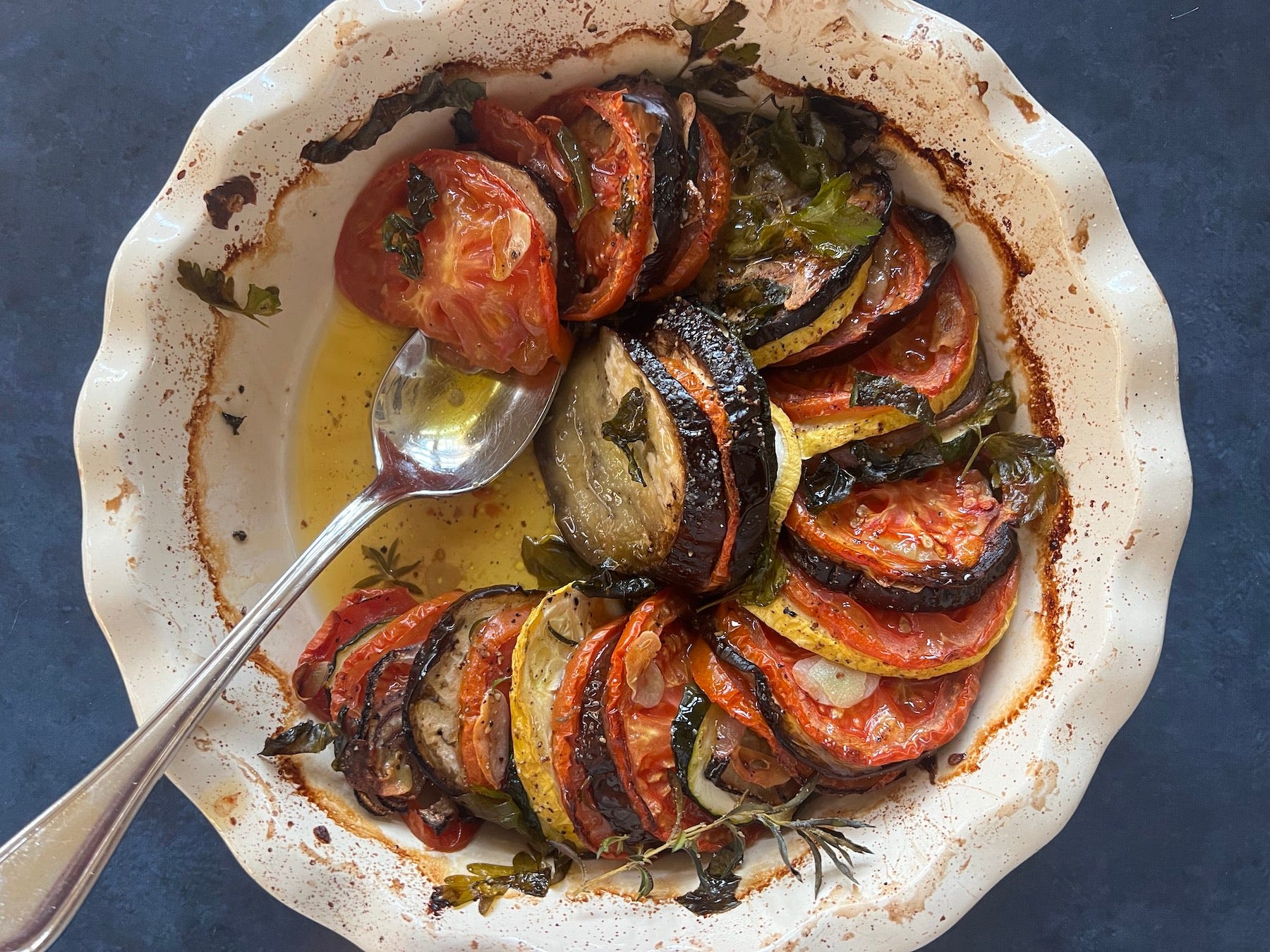 Summertime Tian Recipe - by Dorie Greenspan