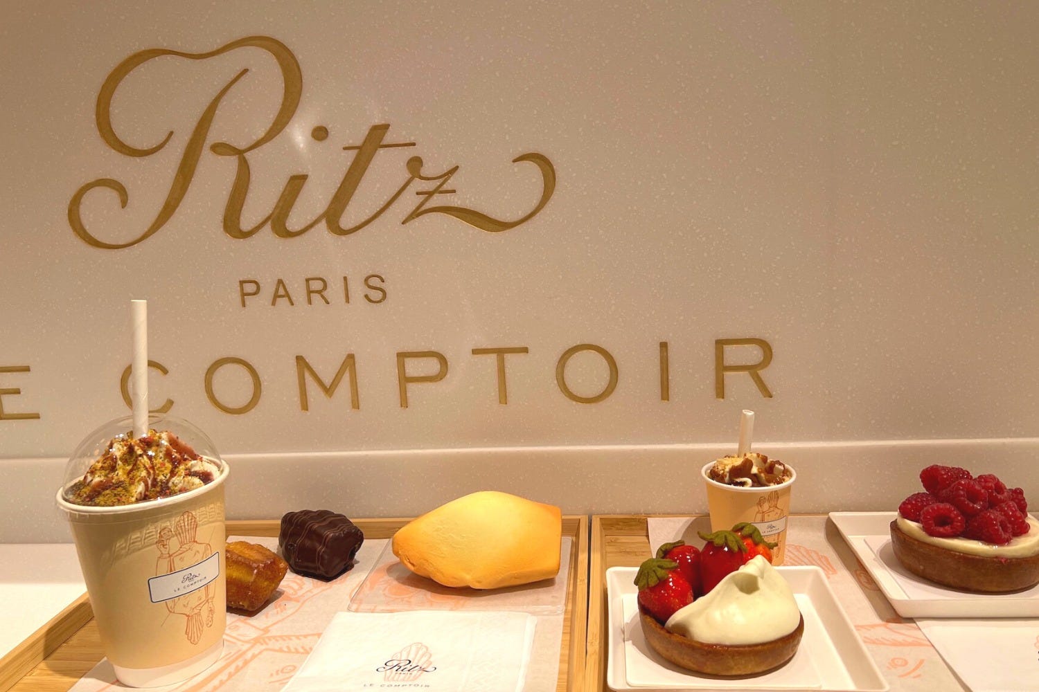 Playing the Eloise of pastry at The Ritz in Paris