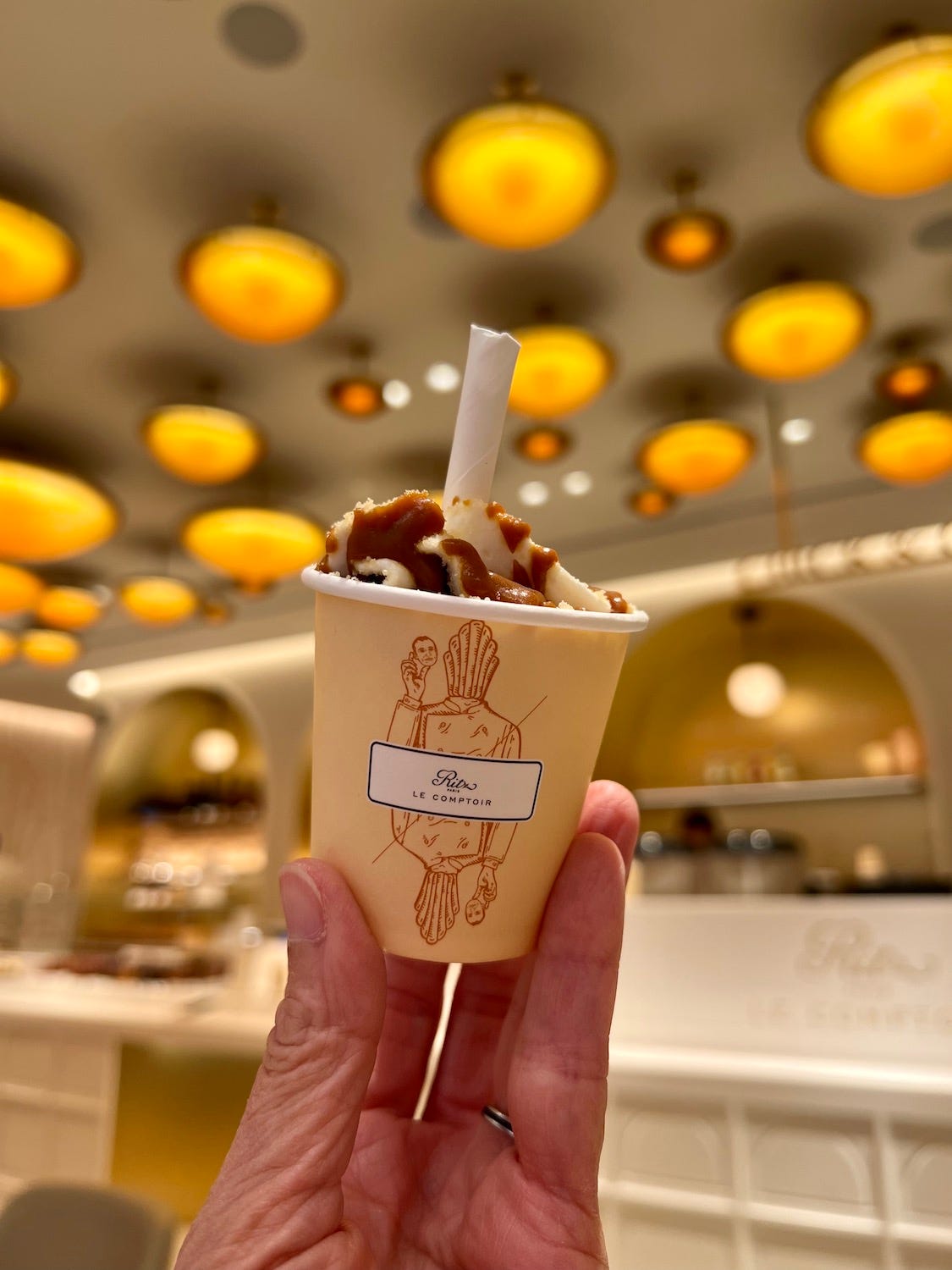 Playing the Eloise of pastry at The Ritz in Paris