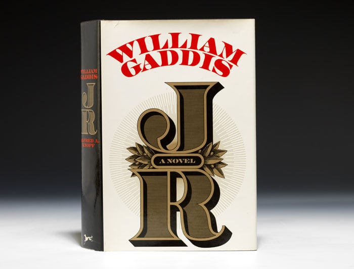 JR by William Gaddis - by Ted Gioia - The Honest Broker