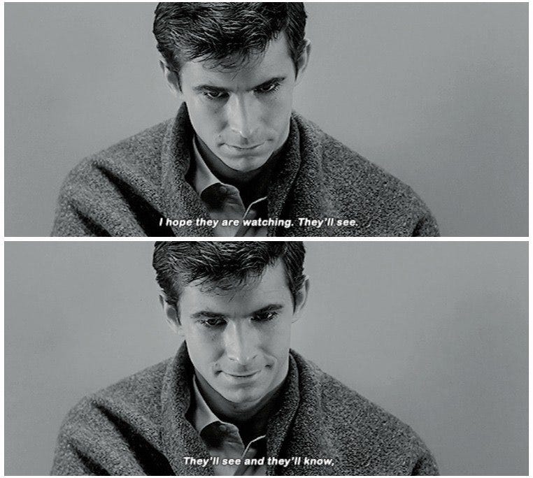 Psycho (1960) - by Jason Rhode - I Will Never Log Off