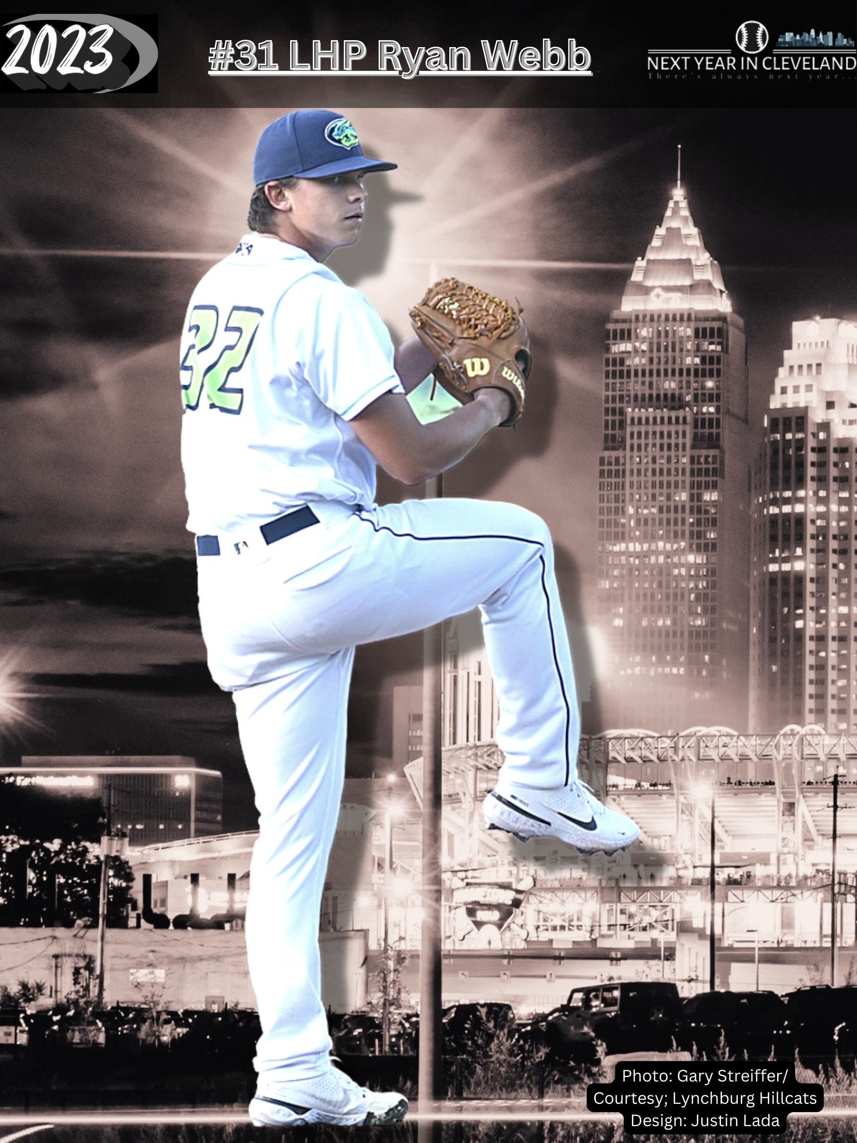 Cleveland Guardians 2023 prospects scouting report: #31 LHP Ryan Webb