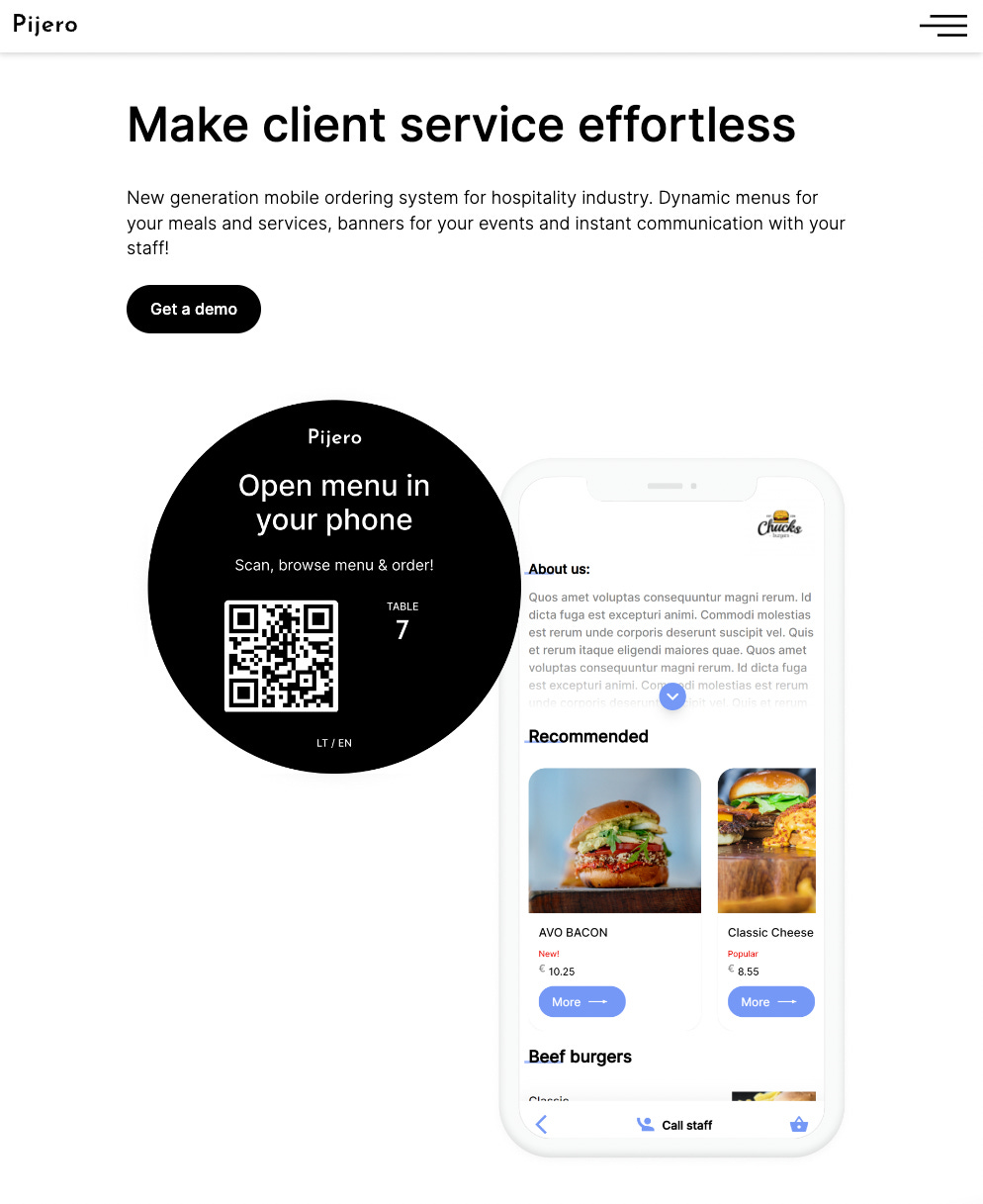 Designing and prototyping a web app project