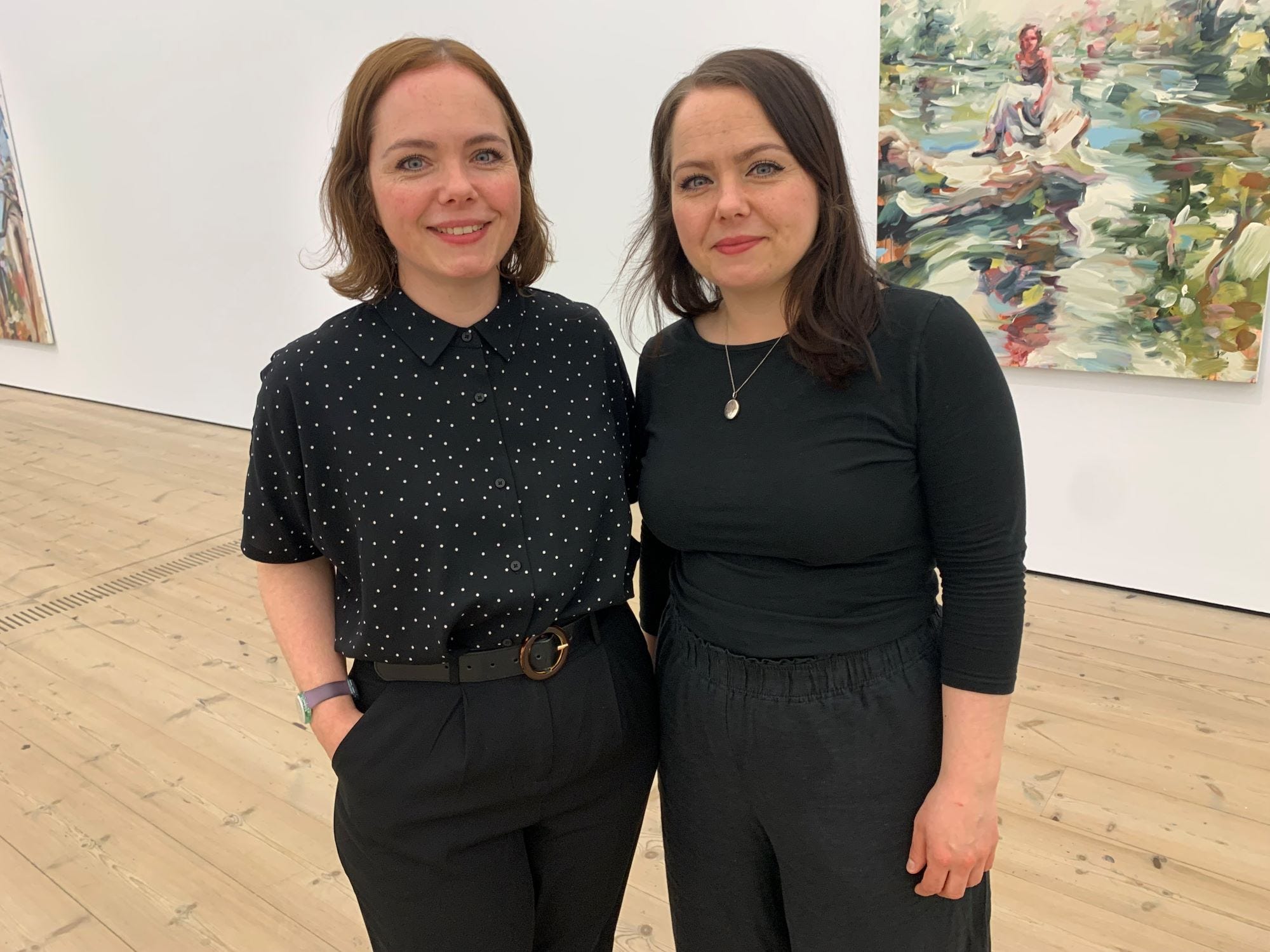Twin painters share Baltic spotlight - by David Whetstone