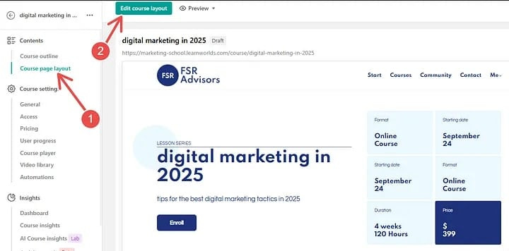 LearnWorlds Review 2025 (Get a 30% Discount Coupon Code)