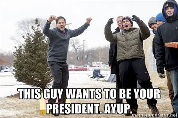 Marco Rubio So Sad New Yorkers Can't Shoot Each Other In The Face All ...