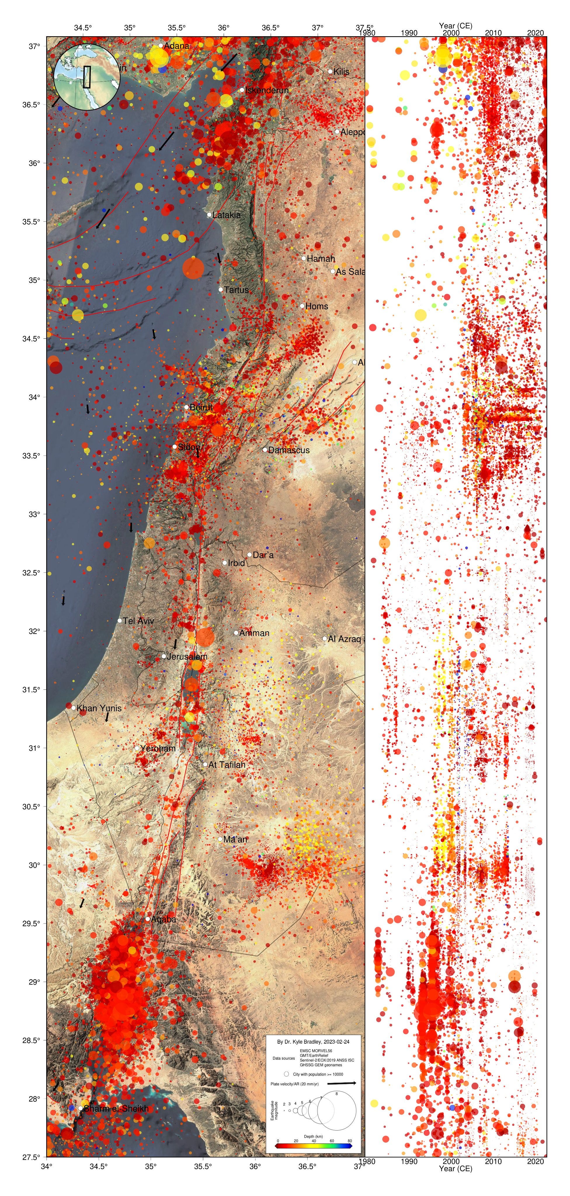 M4.2 earthquake in Syria widely felt in Beirut, Damascus