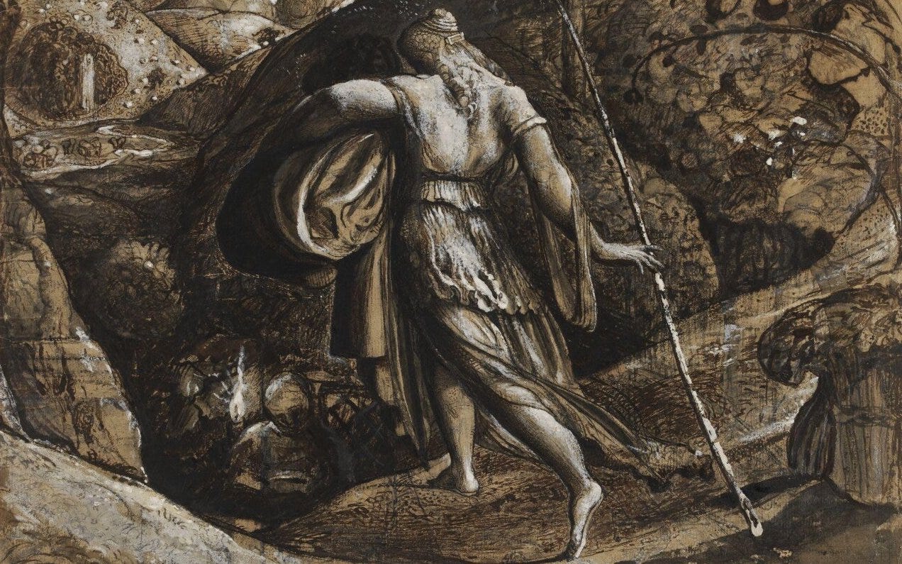 Stop and Look: Ruth Returning from Gleaning by Samuel Palmer