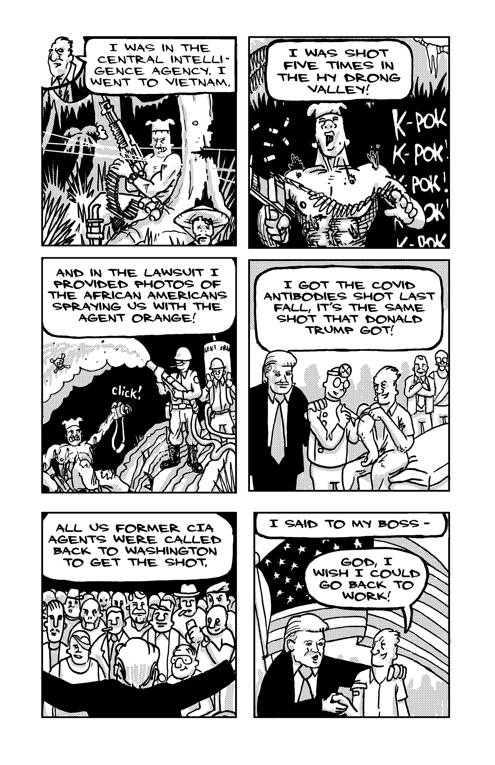 Larry Loathman Snake Master Pages 7, 8 & 9