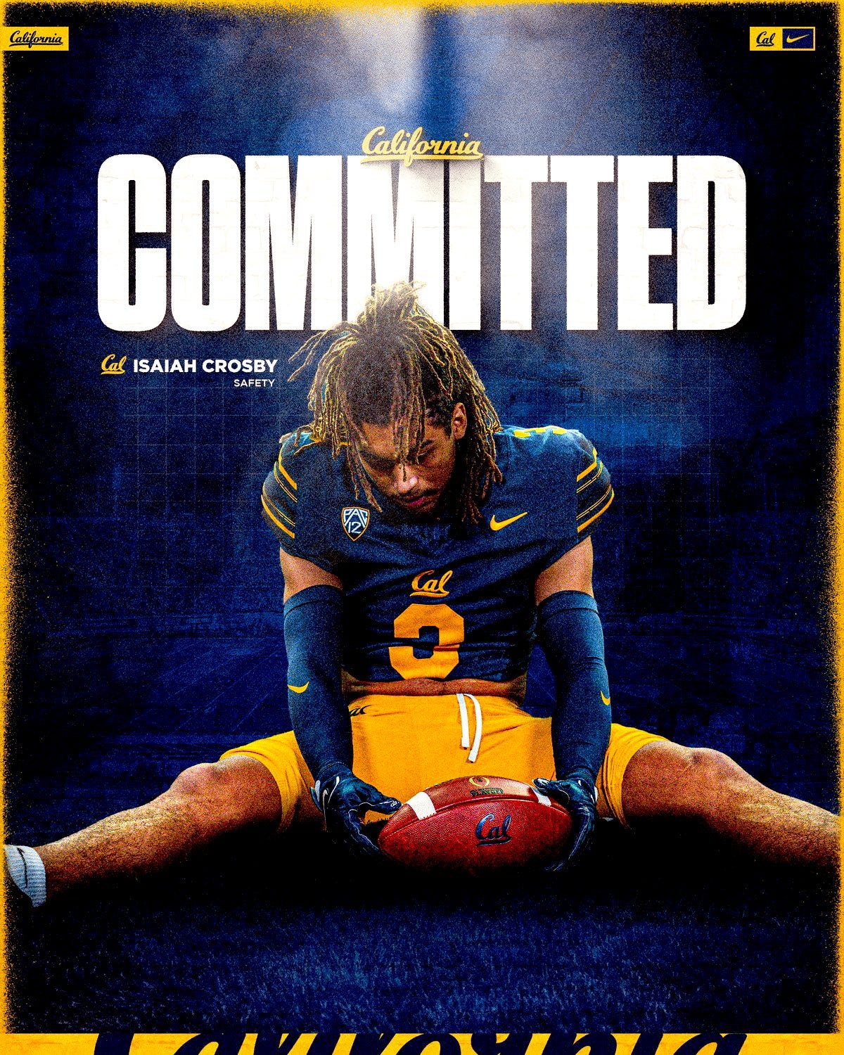 Cal Football Recruiting: Safety Isaiah Crosby & OL Aiden Newbill Commit ...