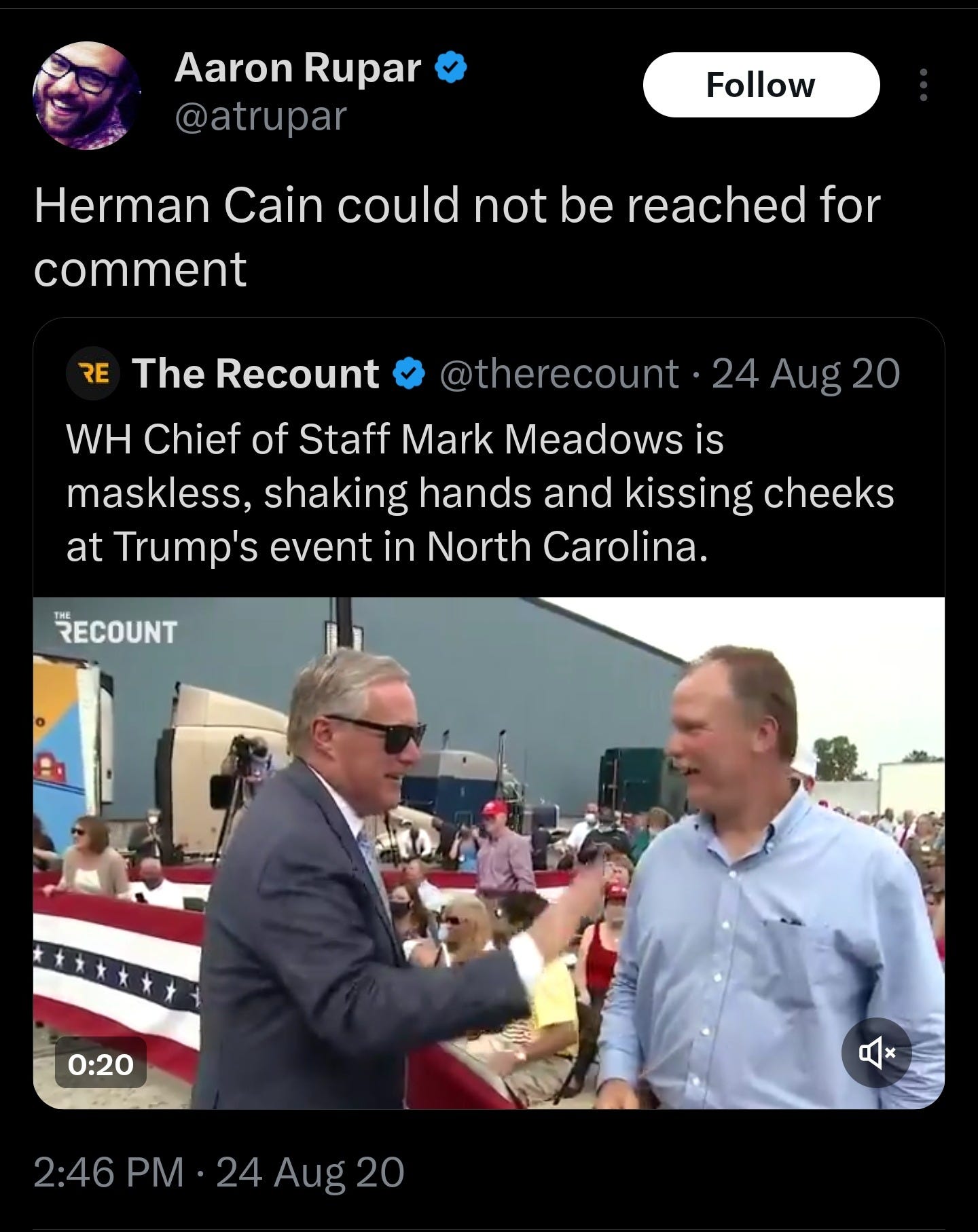 The Madness of Aaron Rupar: Gaslighter Extraordinaire