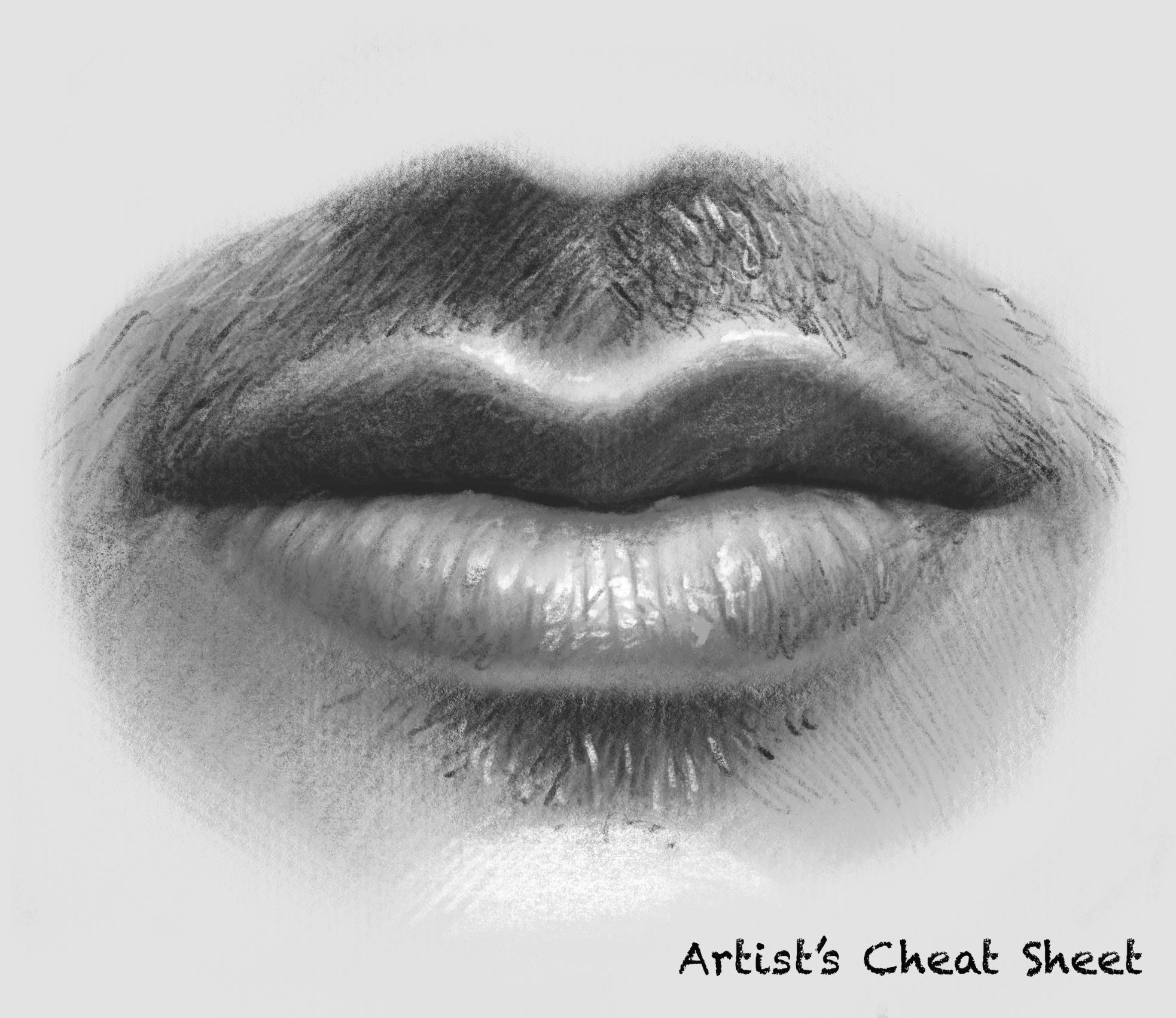 Portrait Series: Mouths - by Zoungy Kligge