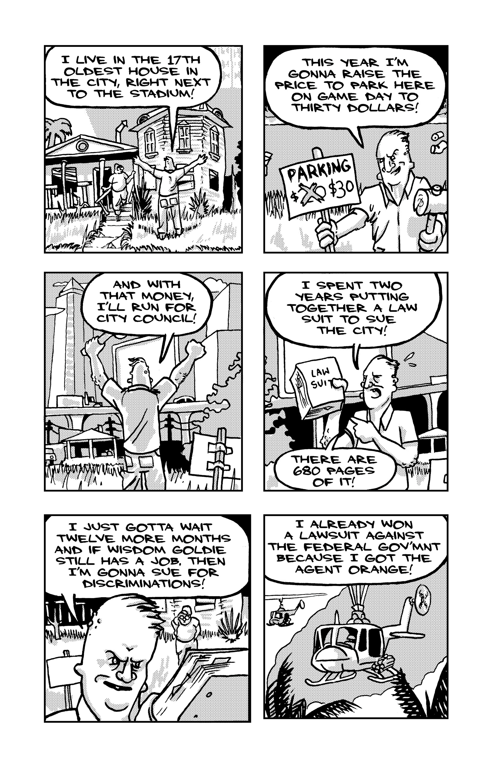 Larry Loathman Snake Master Pages 4, 5 & 6