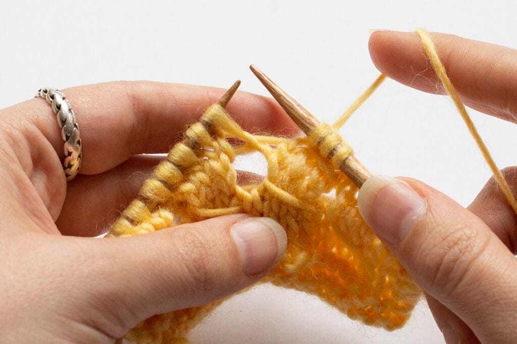 How to work a Sl-K3-PSSO - Knit Peeks from Knit Picks