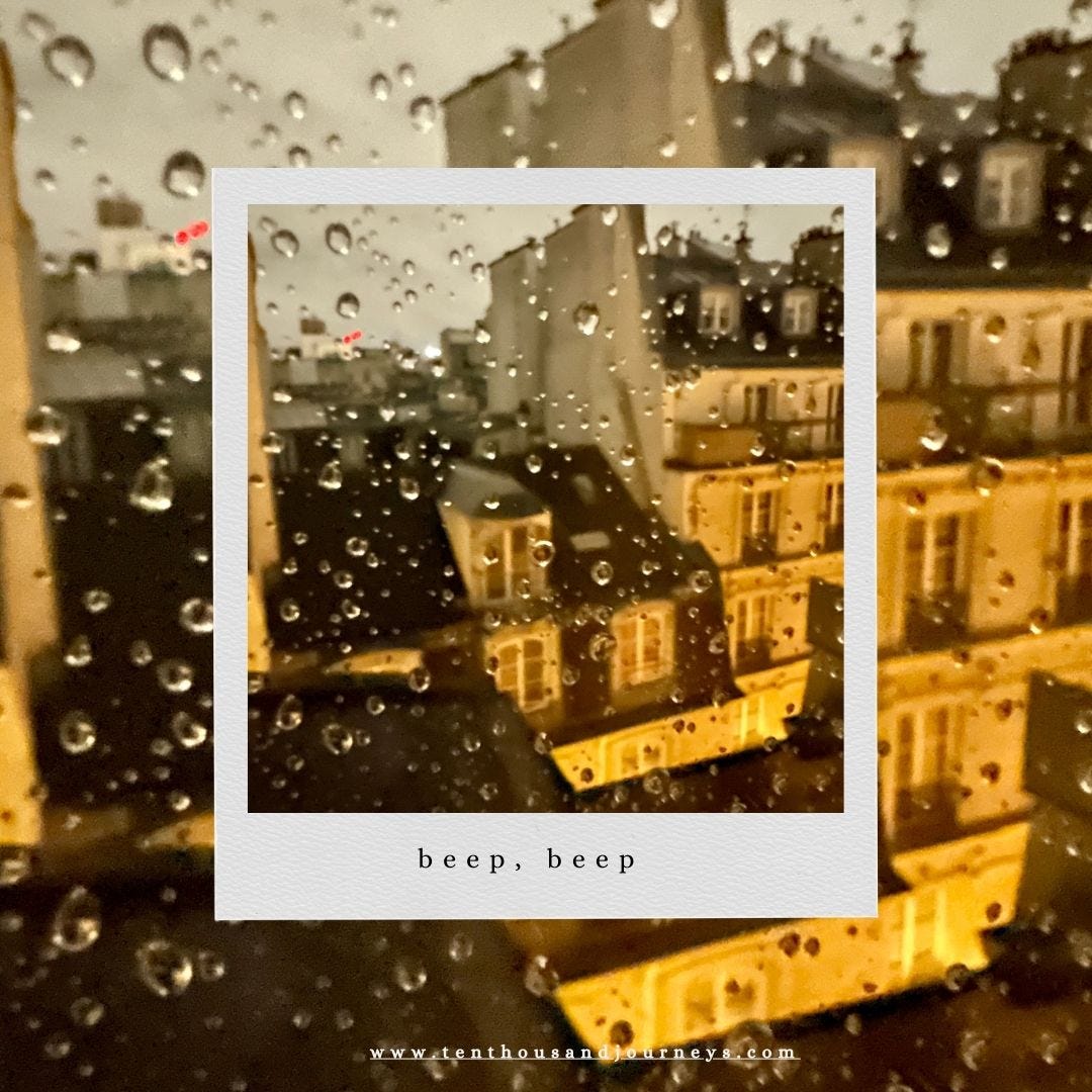 beep, beep - by Priya Iyer - Ten Thousand Journeys