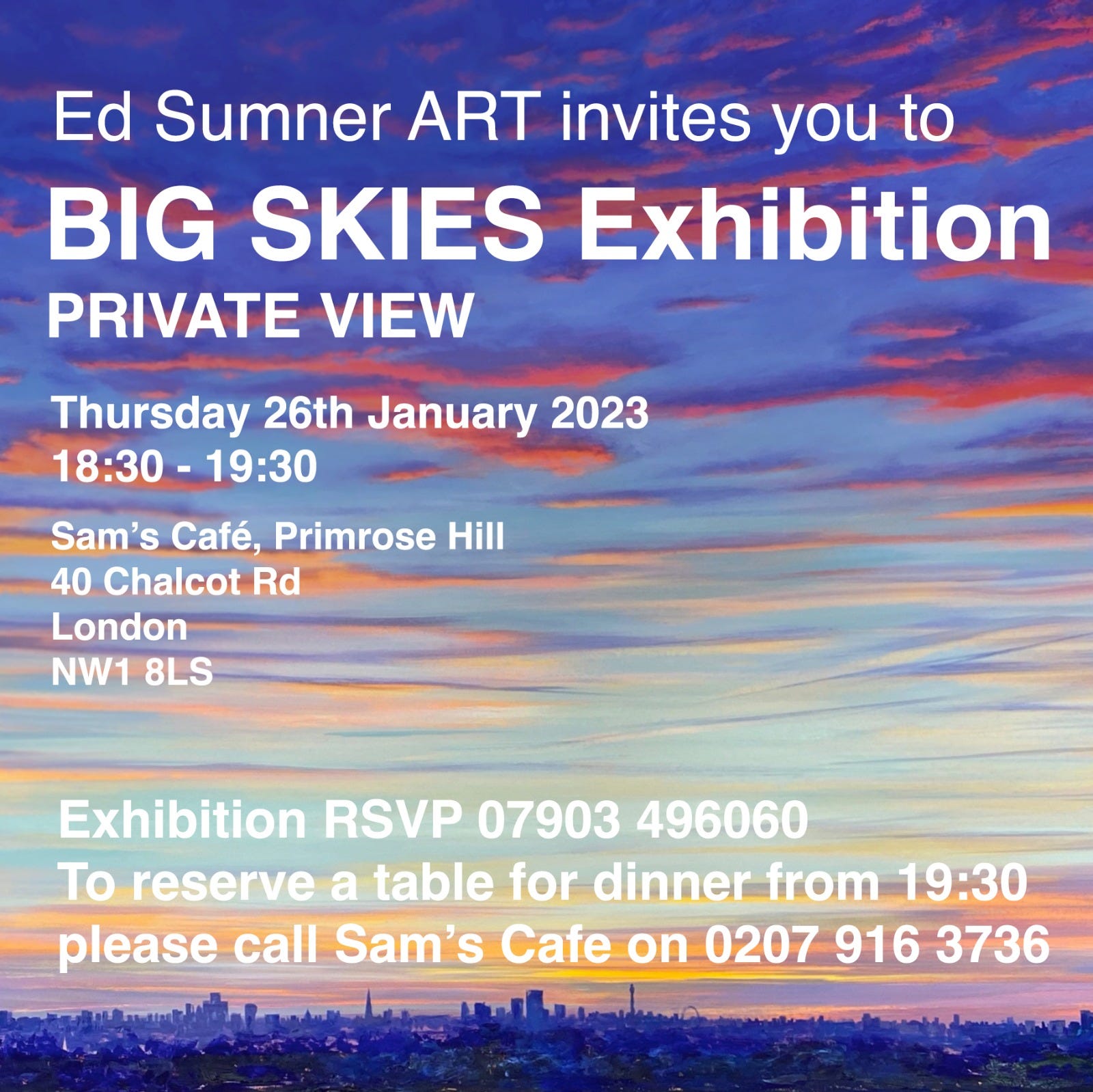 Paint Summer Skies - by Ed Sumner