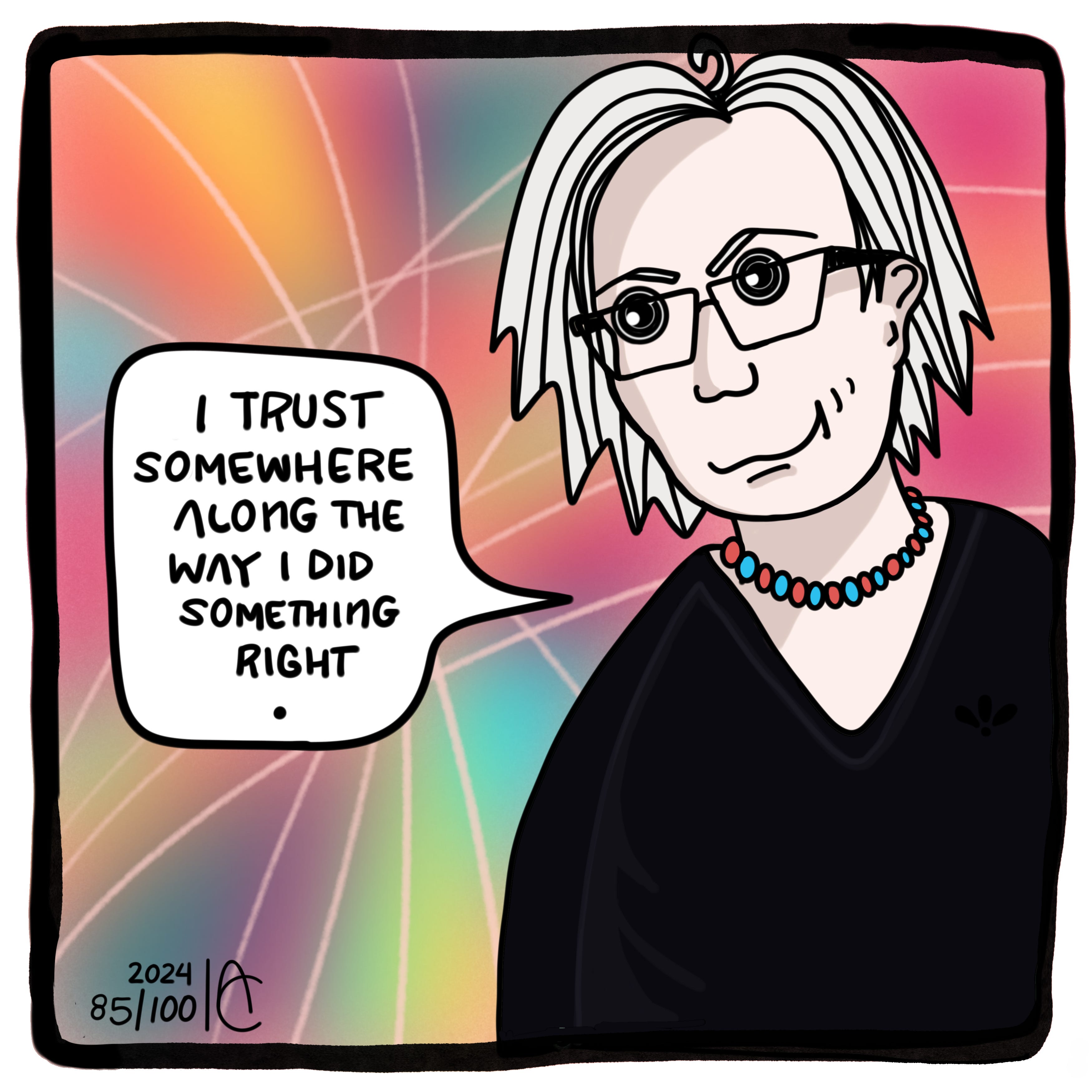 Comic Affirmations, 85-91 - by Amy Cowen - Illustrated Life