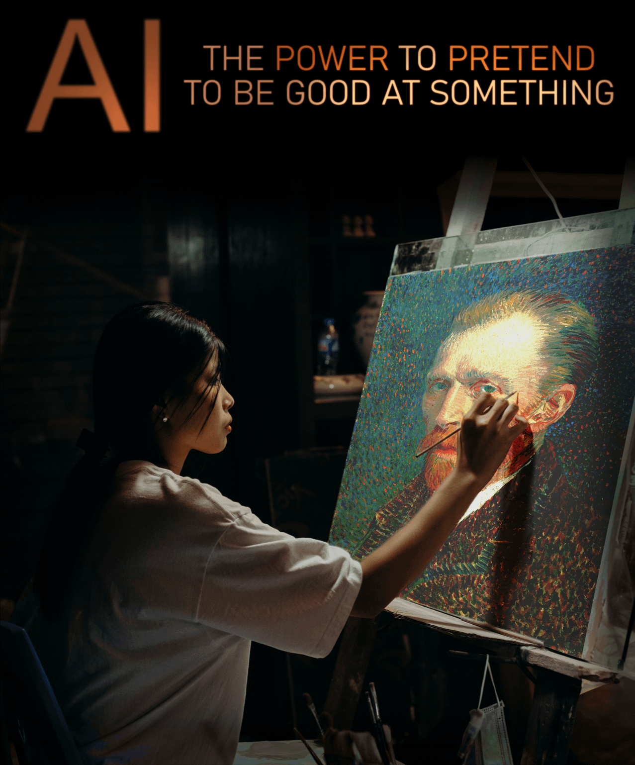 AI art challenges meaning in a world of illusion