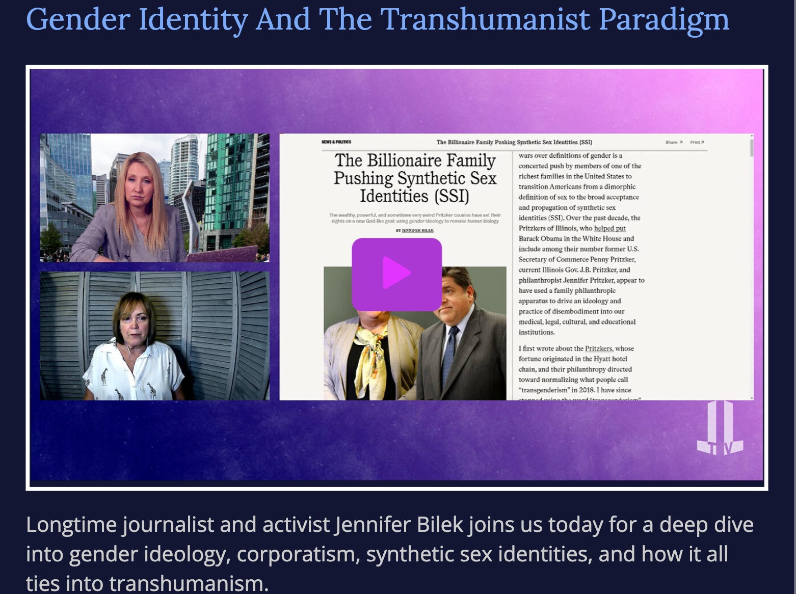 Gender Identity And The Transhumanist Paradigm