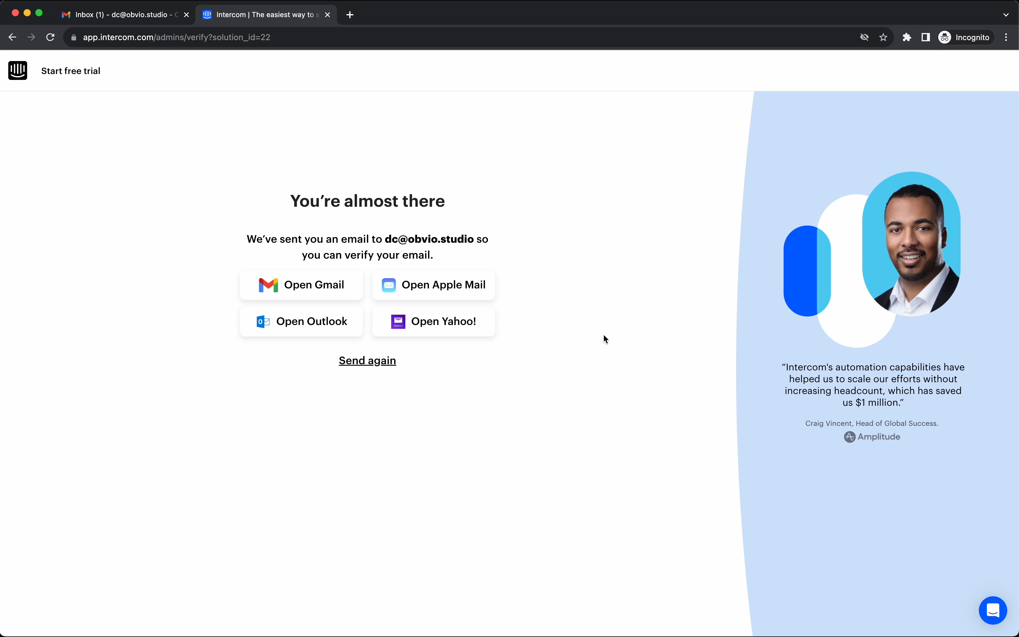 Intercom-Onboarding - OBVIO Studio Newsletter