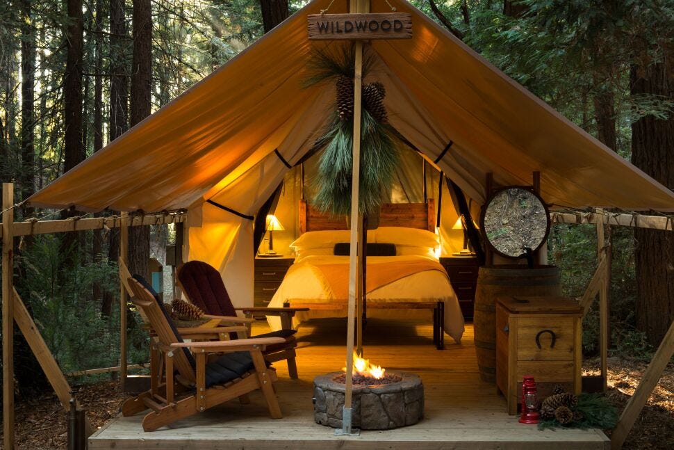 Plan the ultimate glamping getaway this summer