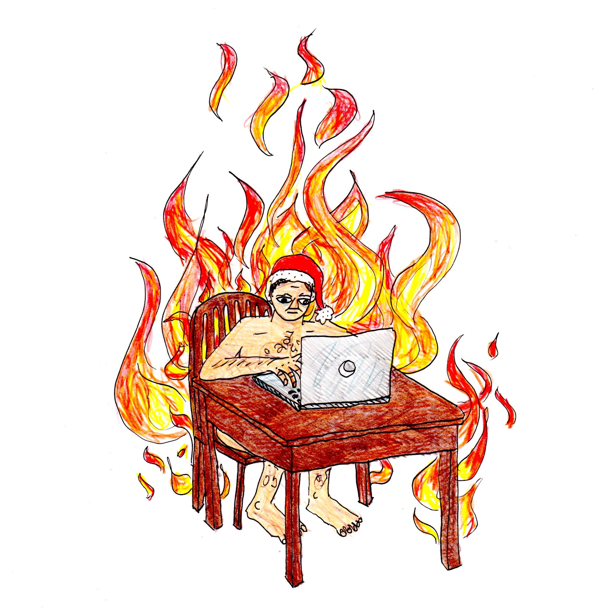 How to Make 9 Million Dollars on Substack Typing in the Nude Whilst Engulfed in Flames