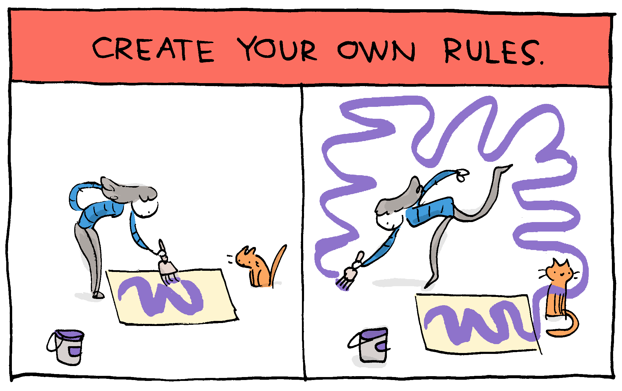 12 Rules for Creativity - by Grant Snider