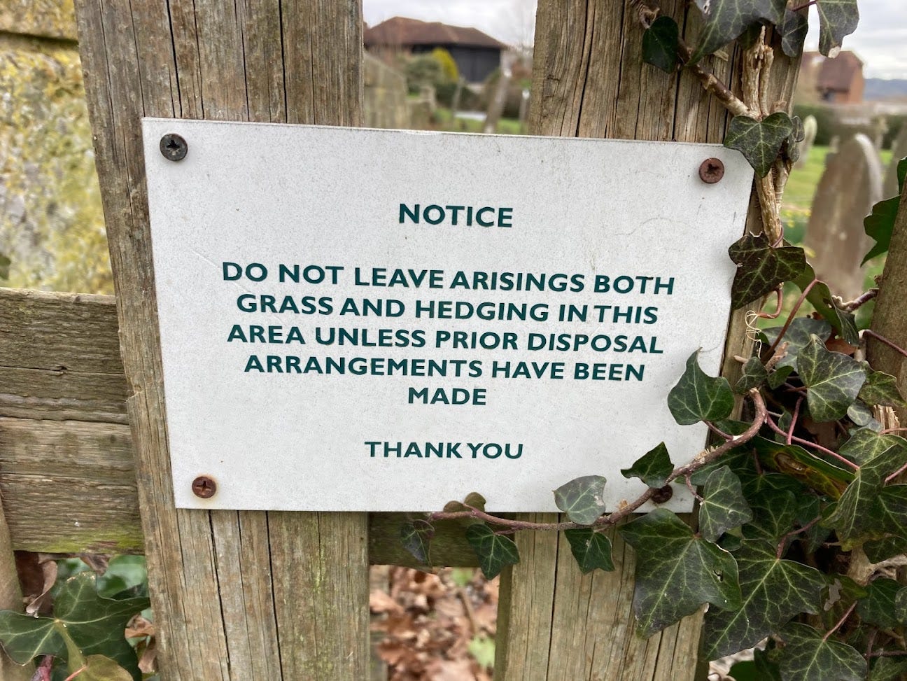 Kilndown, Kent - Compost Heaps