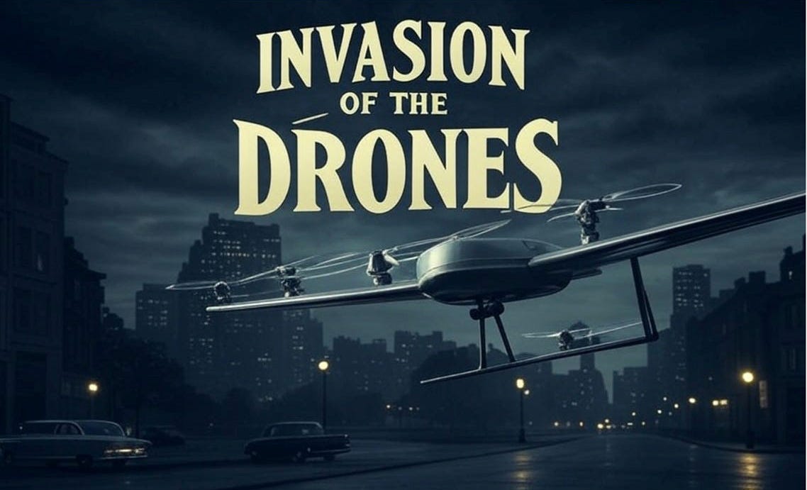 INVASION OF THE DRONES: The Truth Behind the Mystery Drones Over New ...