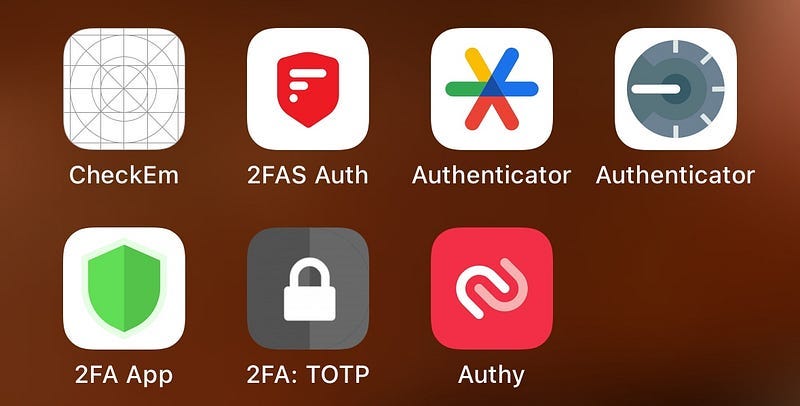The 2FA app that tells you when you get `012345`