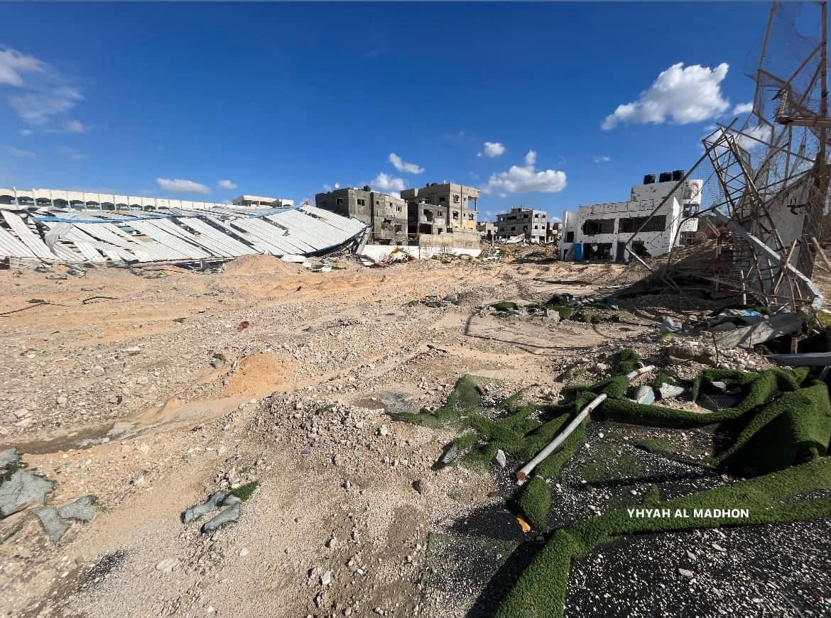 How Israel destroyed Gaza's football stadiums