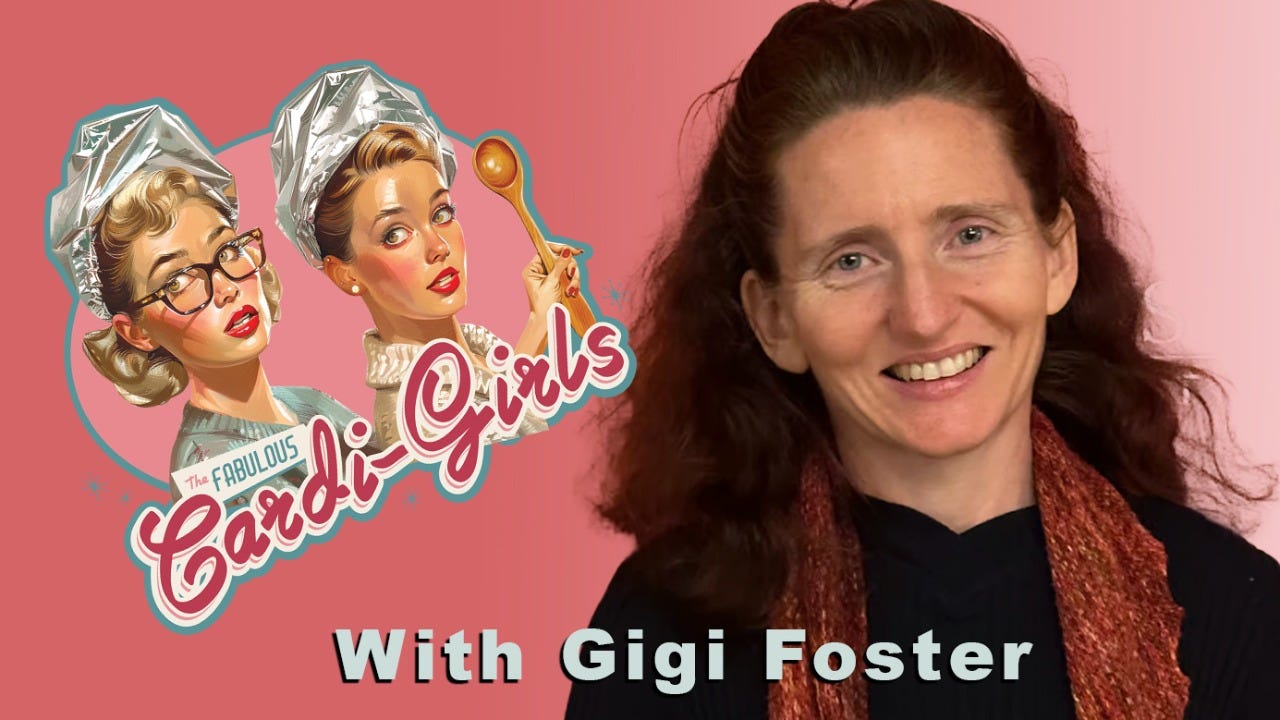 Gigi Foster on the Cardi-Girls - by Michael Gray Griffith