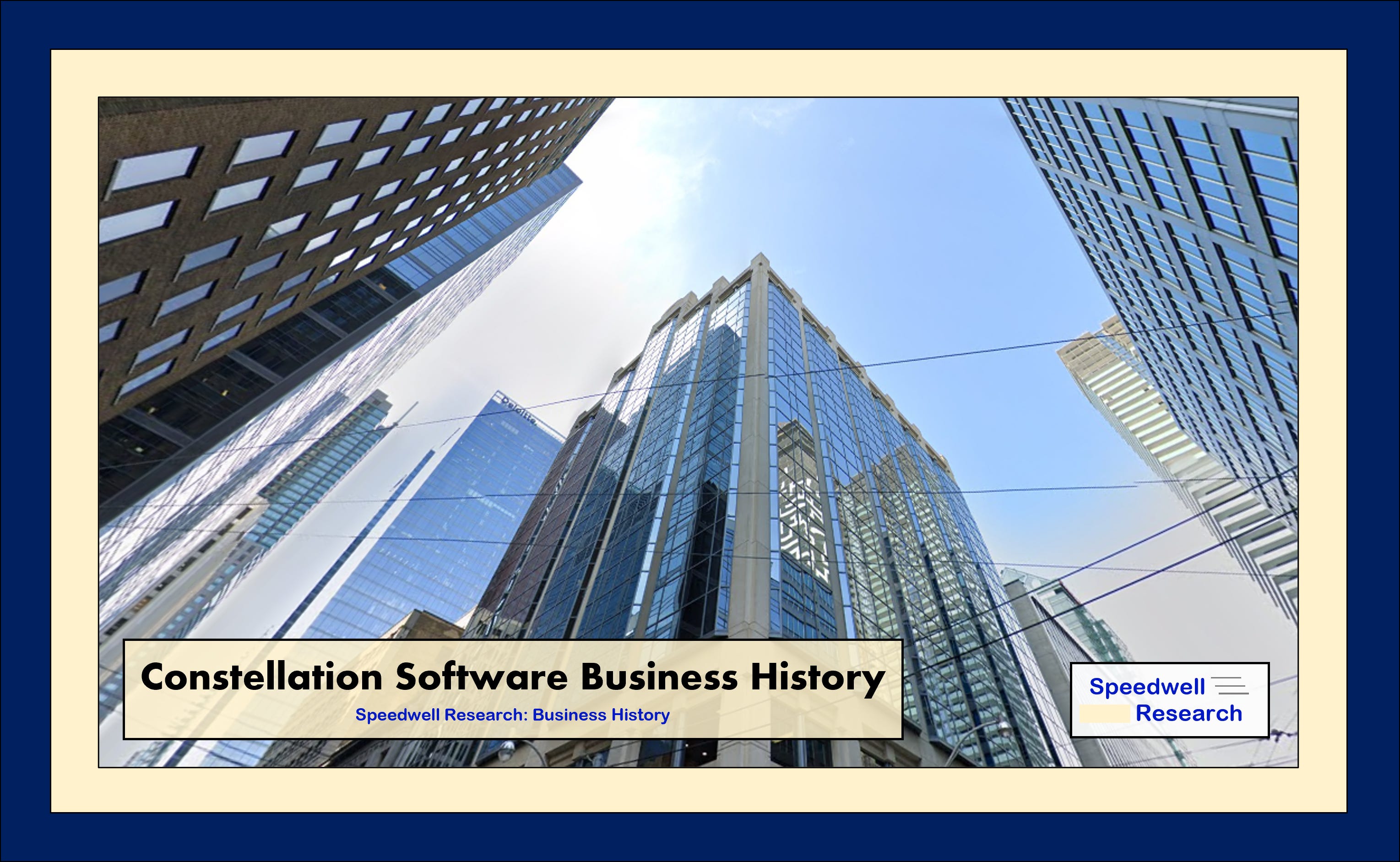 Constellation Software Business History