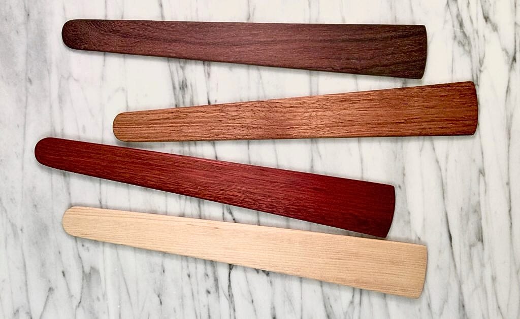 Earlywood Spatulas - by Edward Behr - The Art of Eating
