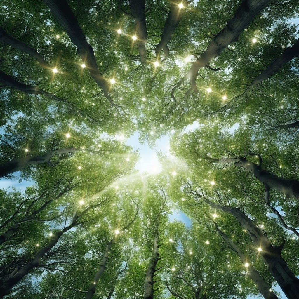 It's Giving Trees: Overstory Forest Canopies