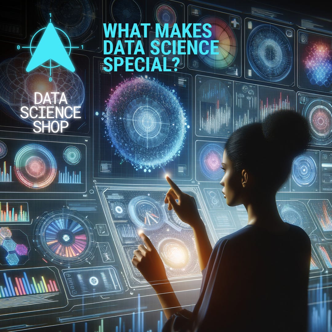 what makes Data Science special? - by Marco Morales, PhD