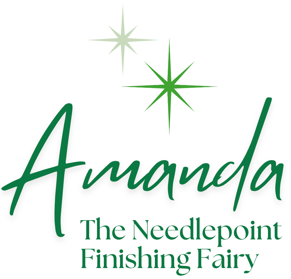 How to finish a needlepoint 3D gusseted stand up