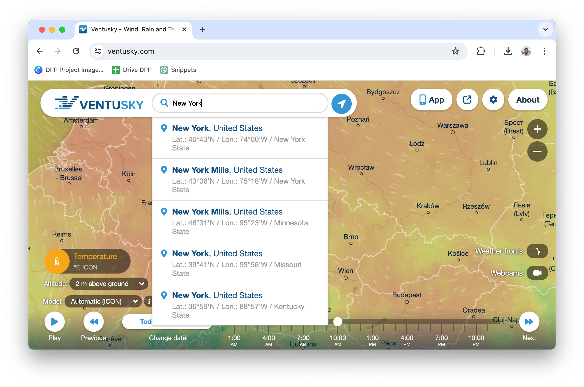 Weather Browser Automation With Selenium In Python
