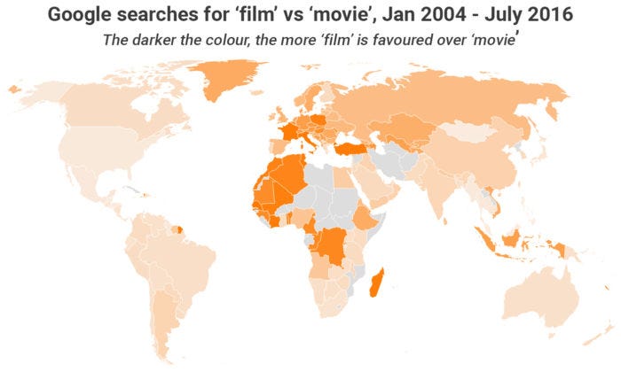 Film vs movie - Which is the best term to use?