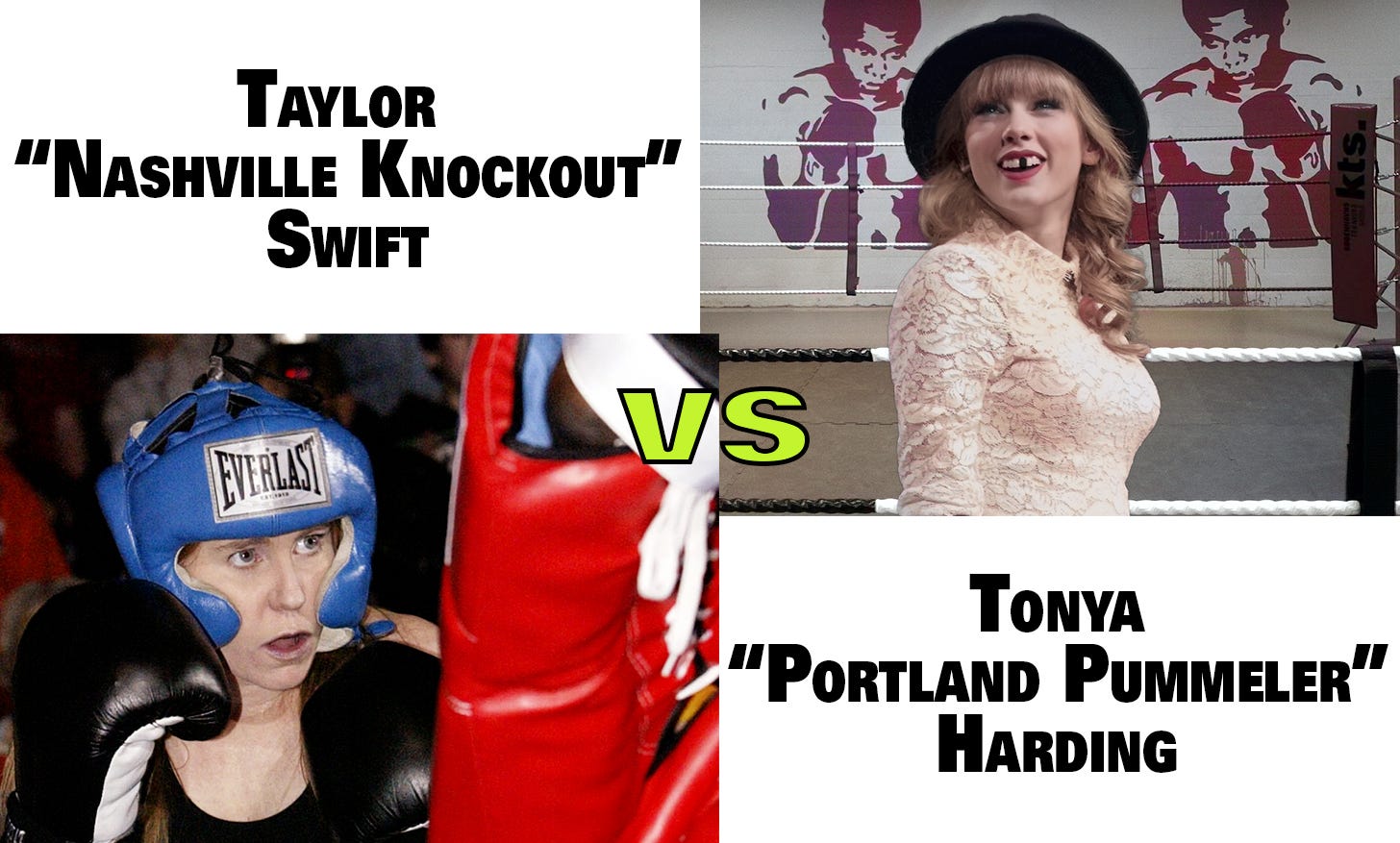 PUNDITS ARE CALLING IT THE BOXING MATCH OF THE CENTURY: TAYLOR SWIFT VS ...