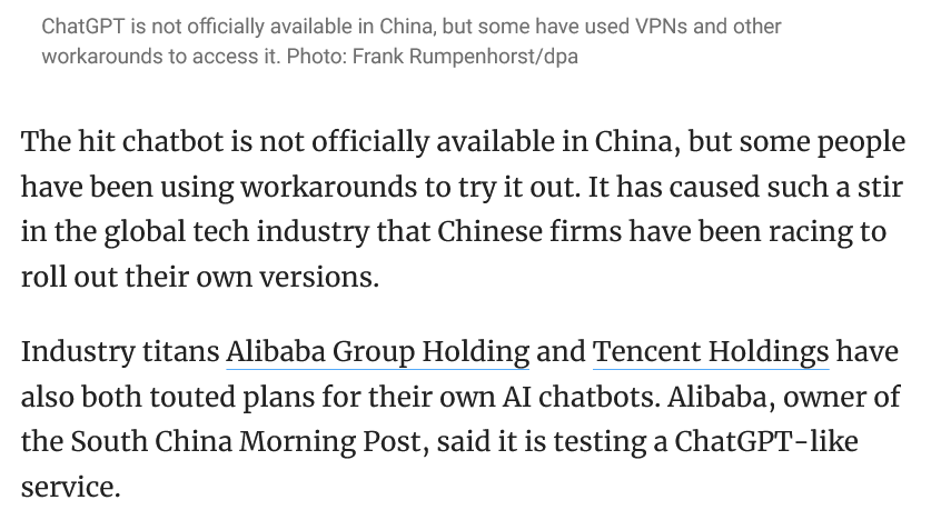 ChatGPT spurs AI product race as Baidu, ByteDance and other Chinese tech giants push out new ...