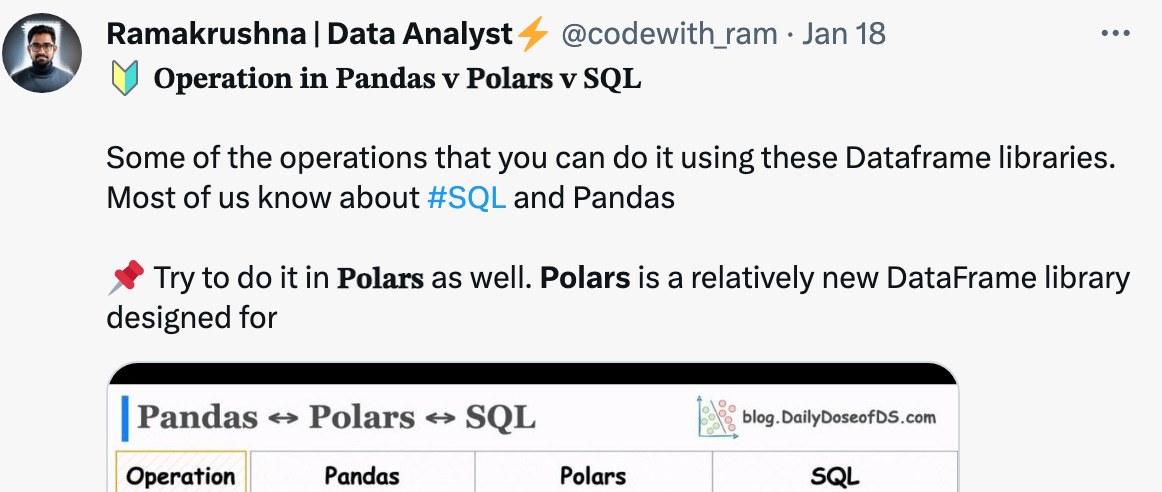 Why DuckDB is losing to Polars - by Daniel Beach