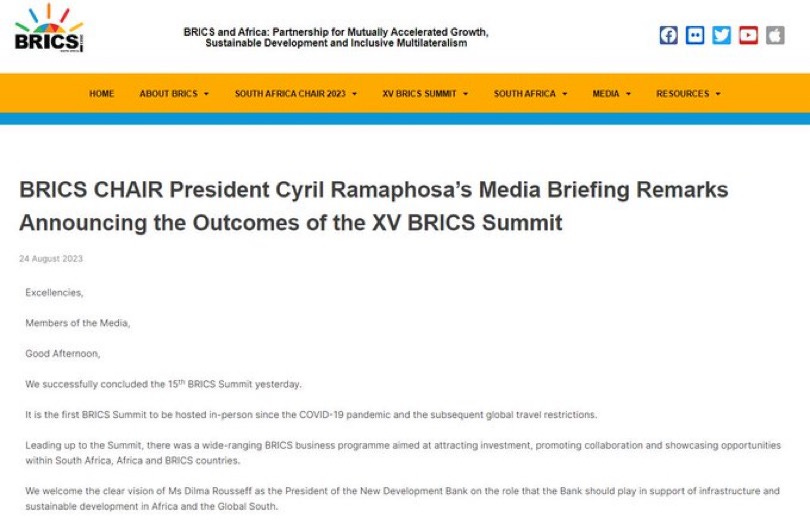 Founders: BRICS Platform Strategy - by VBL - GoldFix