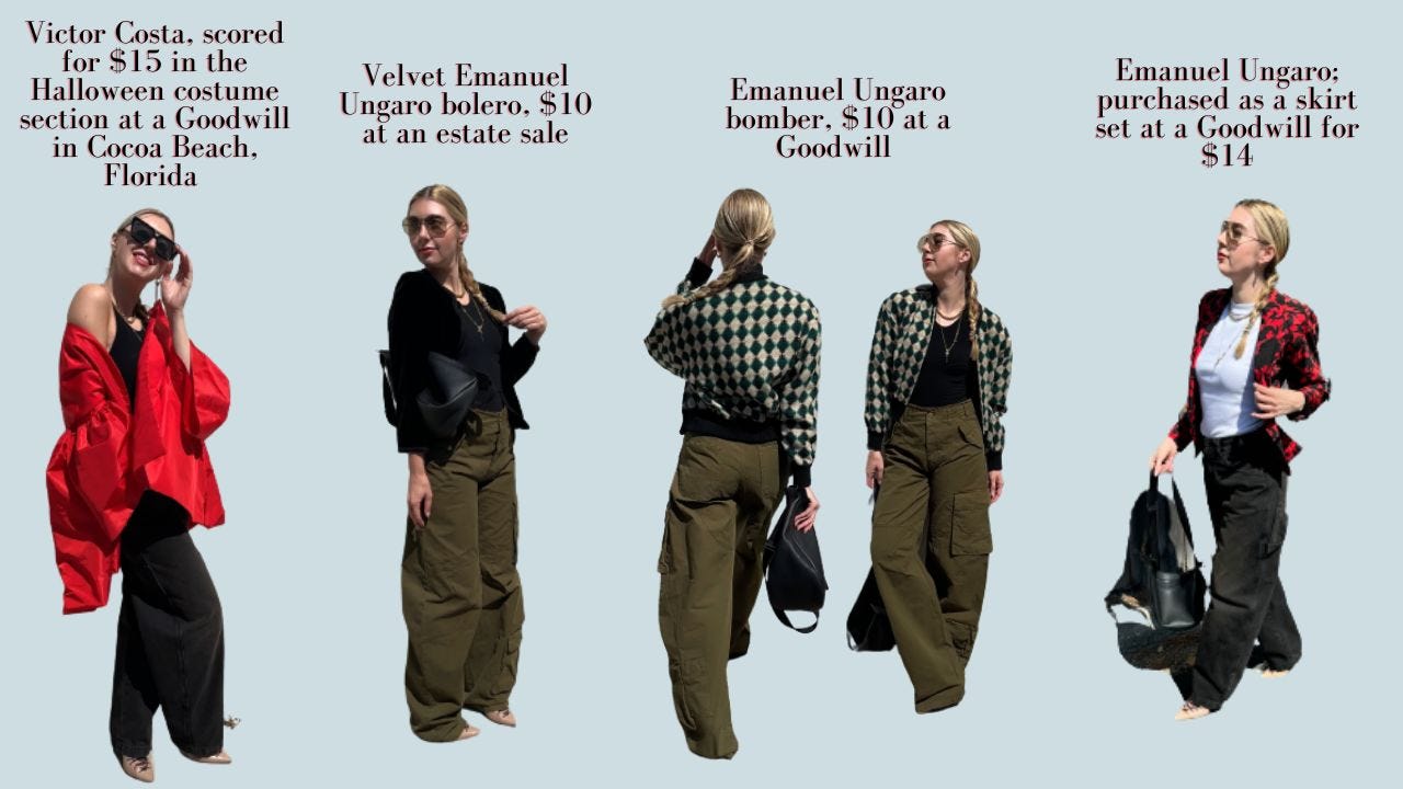 How to Style a Vintage Jacket - by Virginia Chamlee