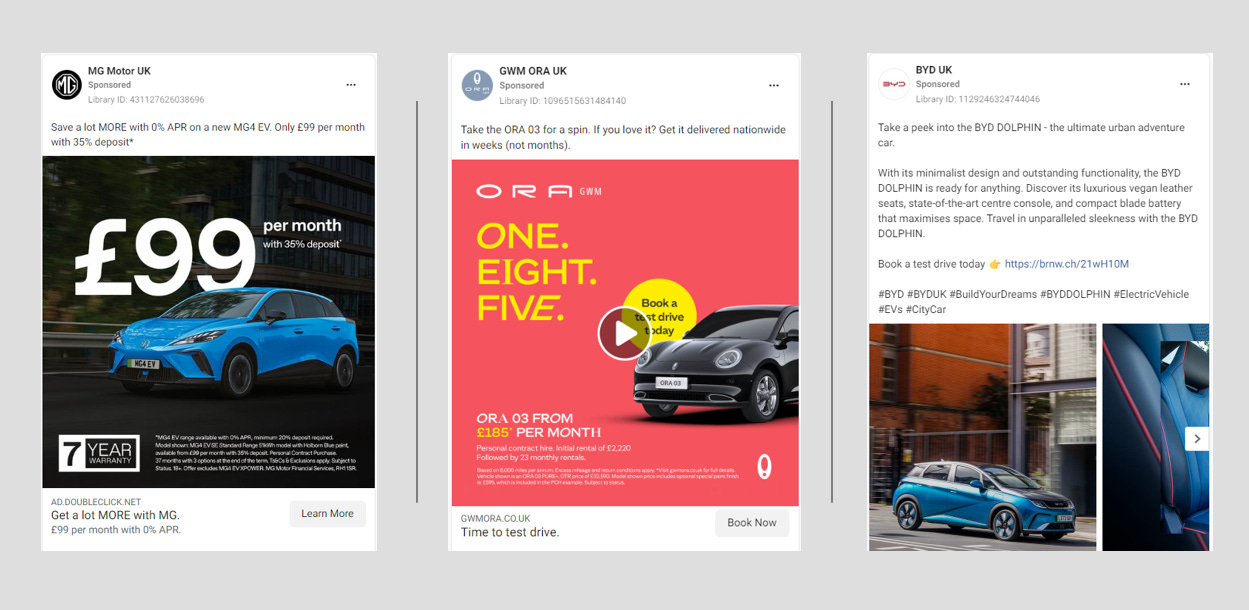 Chinese carmakers flood social media with new EV ads