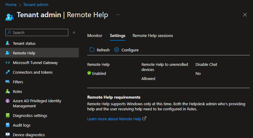 Intune Remote Access Options: TeamViewer vs RemoteHelp